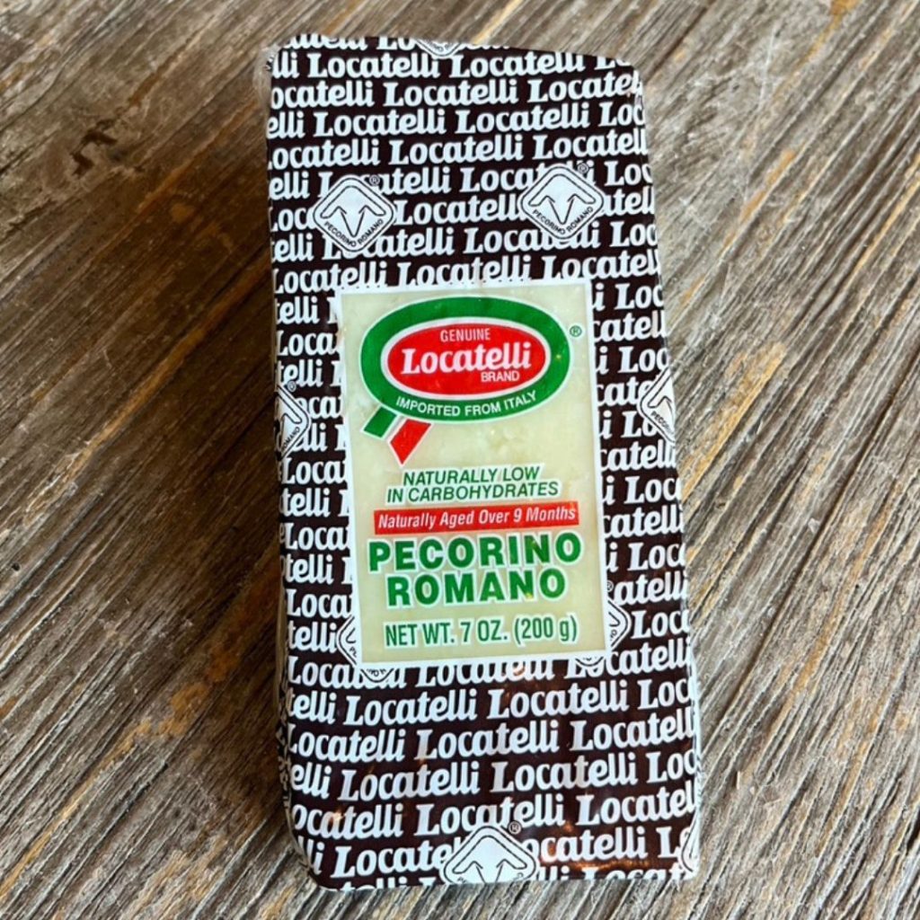 LOCATELLI PECORINO ROMANO WEDGE 7OZ - Tastings Gourmet Market
